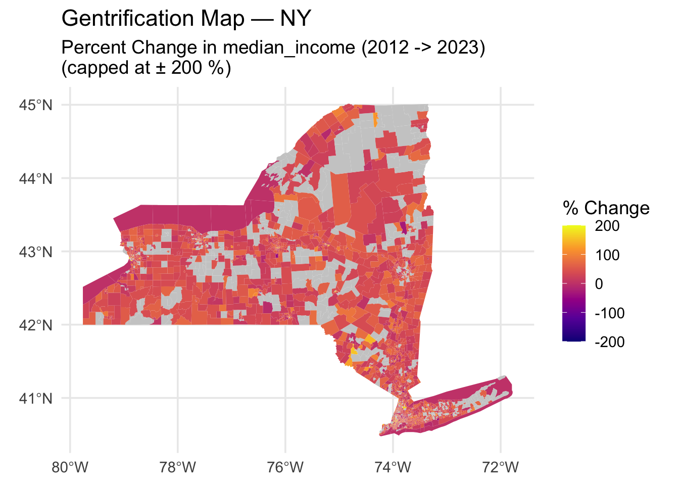 3 Results – Gentrification Study
